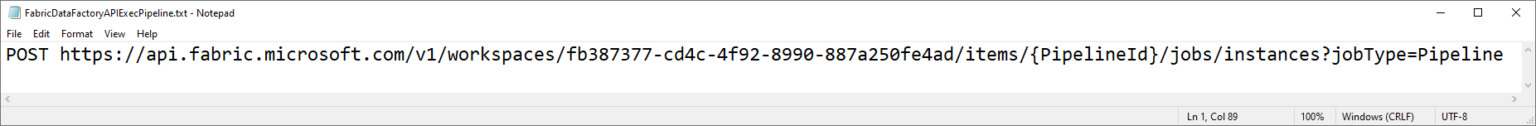 One Way To Invoke Fabric Data Factory Pipelines Using The Fabric Rest Api Andyleonardblog